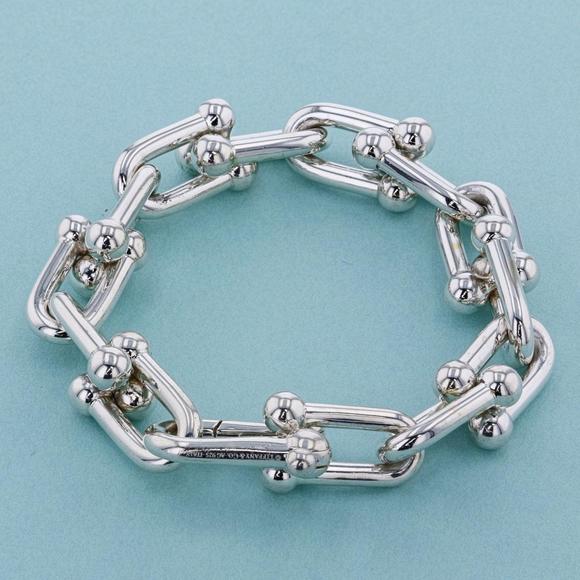 Tiffany & Co. | Jewelry | Tiffany Hardwear Large Link Bracelet Silver ...
